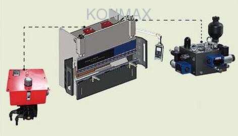 WE67K ELE Electro-Hydraulic Servo Dual Synchronous CNC Bending Machine40T50T63T80T100T125T