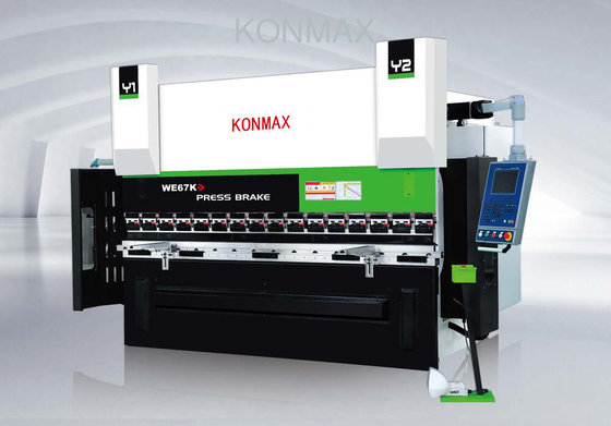 WE67K ELE Electro-Hydraulic Servo Dual Synchronous CNC Bending Machine40T50T63T80T100T125T