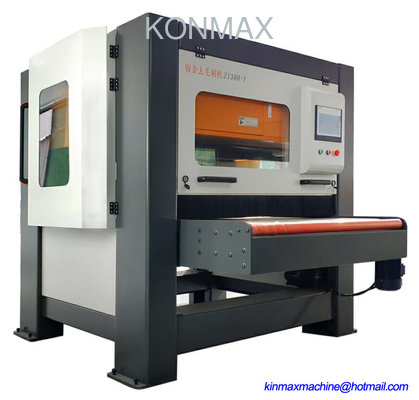 Automatic Available Width 1300 mm Aluminium Sheet Large Plate Deburring and Finishing Machine