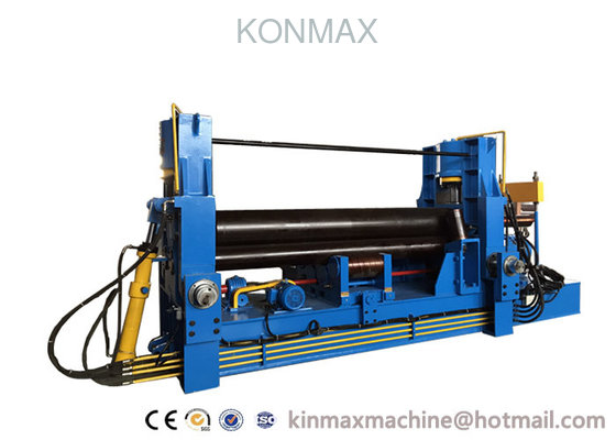 4 Meter Hydraulic Big Plate Roll Boiler Tube Forming Bending Machine